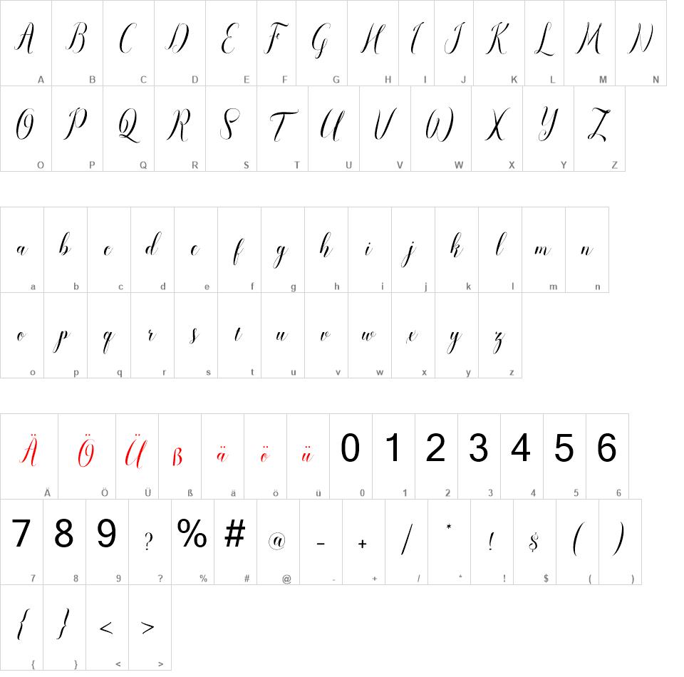 Pauline Script free font