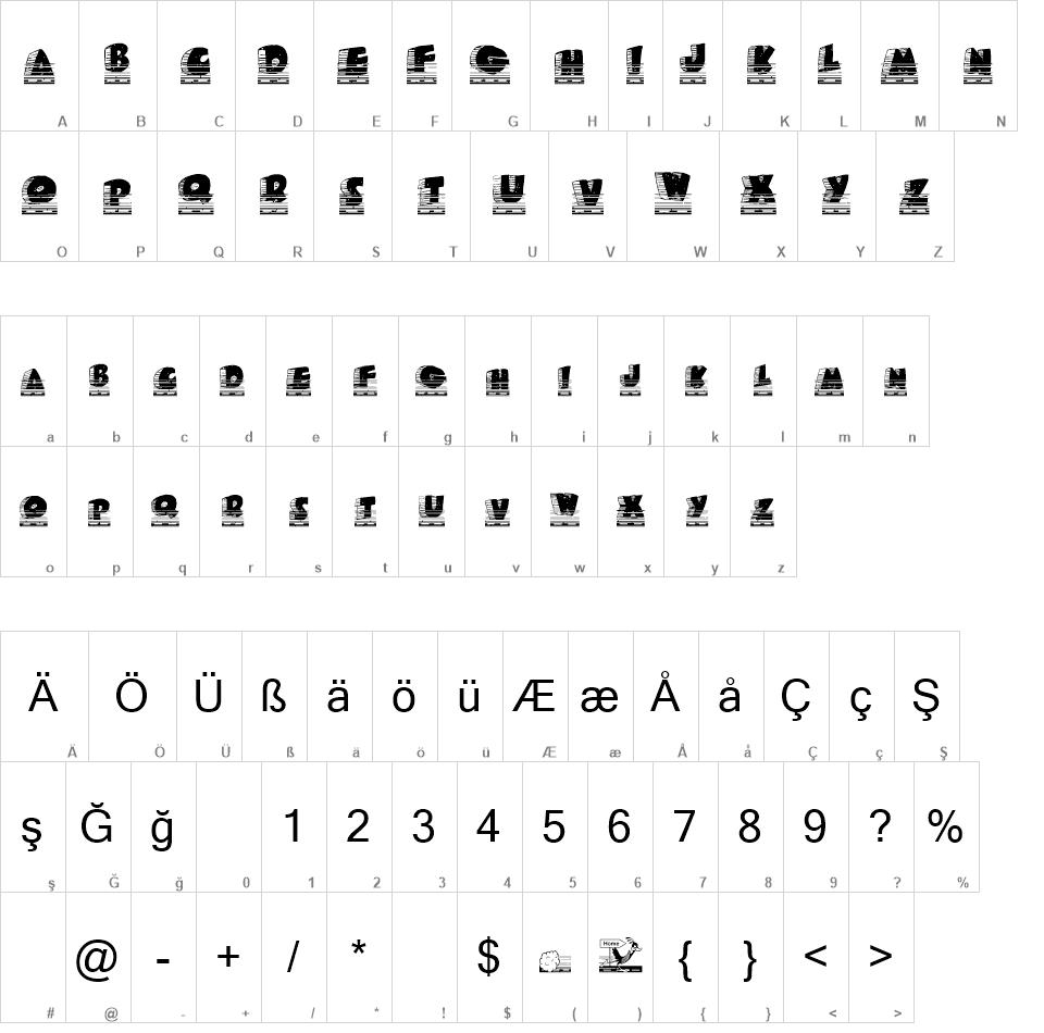 Roady Roadrunner free font