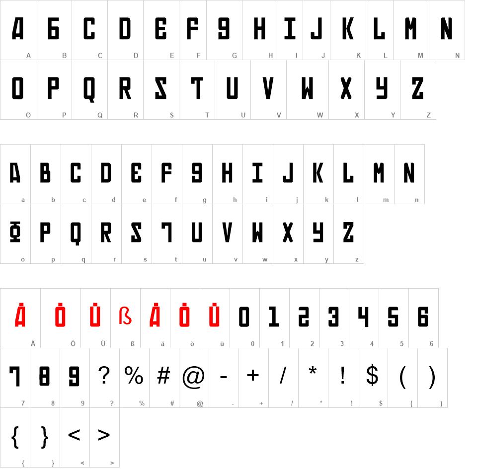 Russian free font