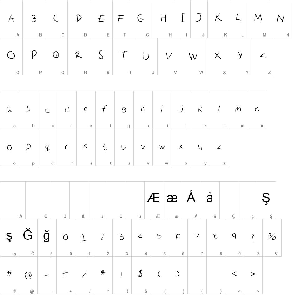 Scruffy free font