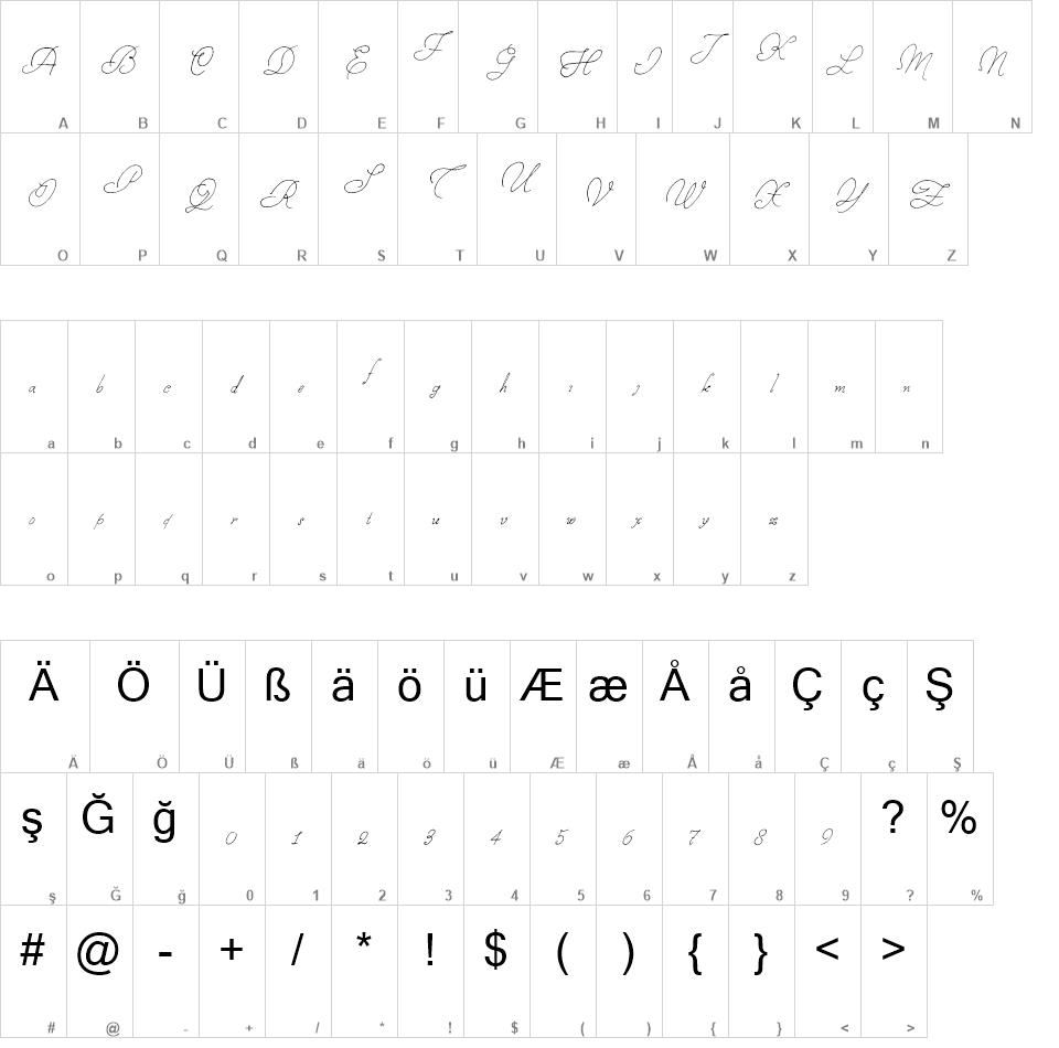 Stamped Envelopes free font