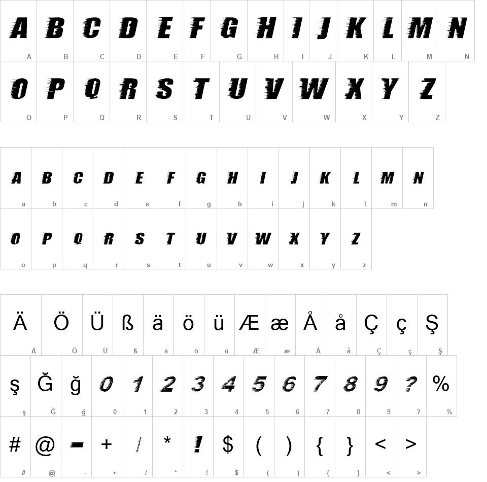 Storm free font