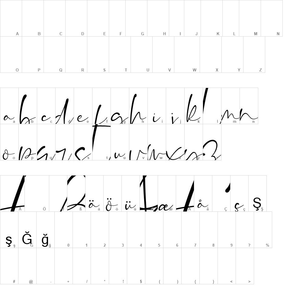 The Brittany Script free font