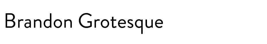 Brandon free font