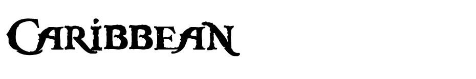 Caribbean free font