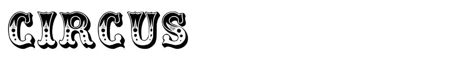 Circus free font