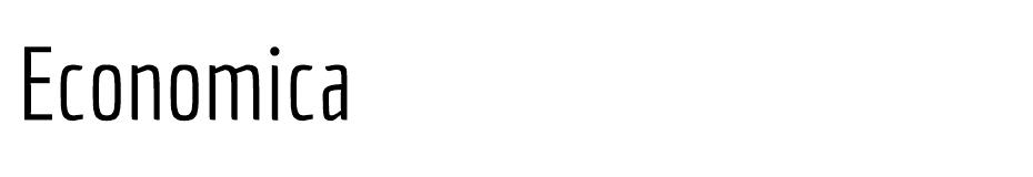 Economica free font