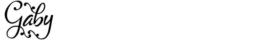 Gaby free font