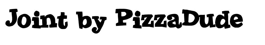 Joint by PizzaDude free font