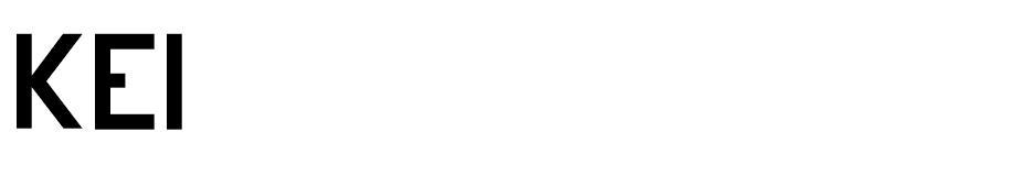 Kei free font