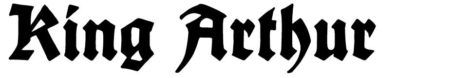 King Arthur Legend free font