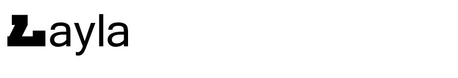 Layla free font