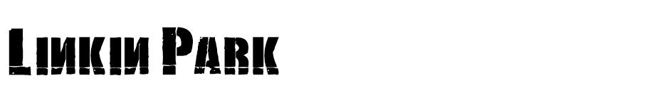Linkin Park free font