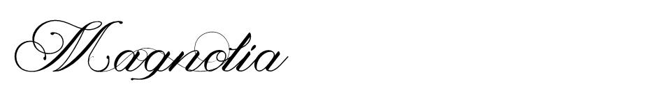 Magnolia free font