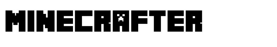 MineCrafter free font