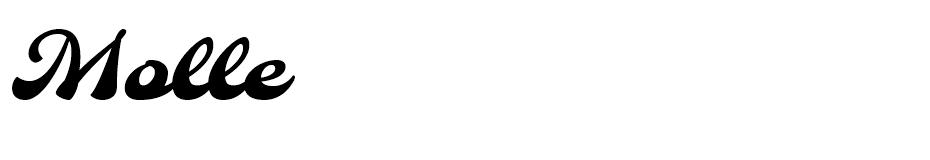 Molle free font