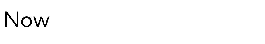 Now free font
