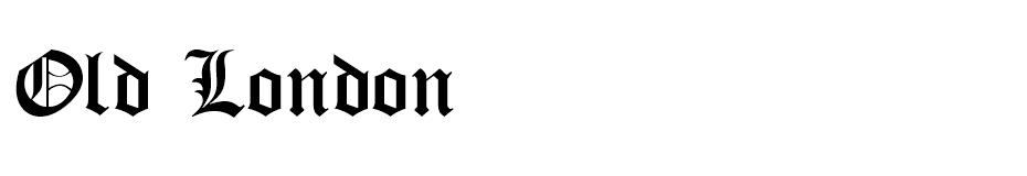Old London free font