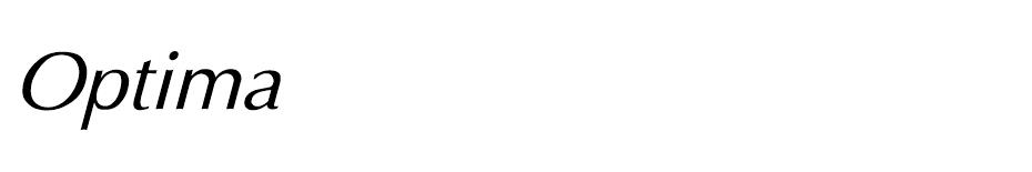 Optima free font