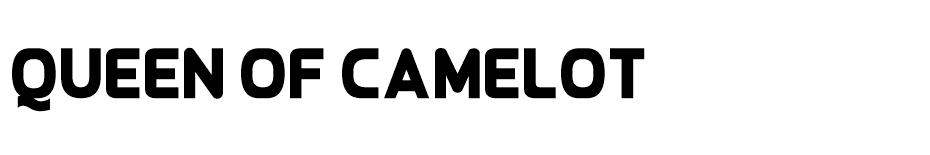 Queen of Camelot free font