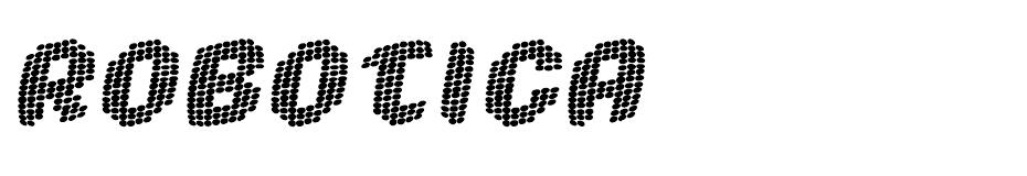 Robotica free font