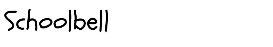 Schoolbell free font