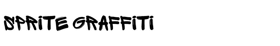 Sprite Graffiti free font