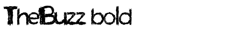 The Buzz free font