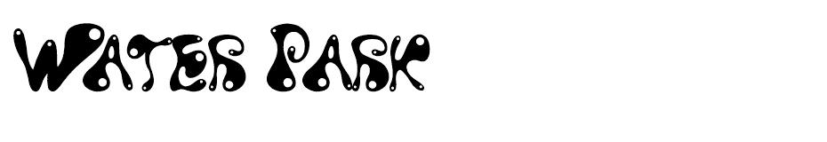 Water Park free font