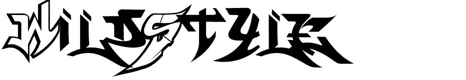 WildStyle free font
