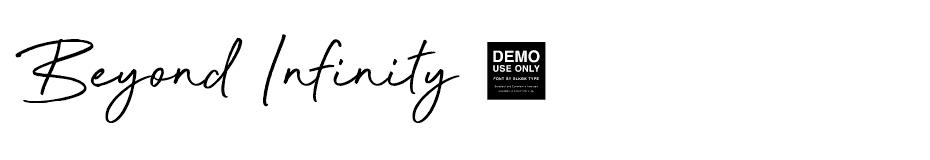 Beyond Infinity free font