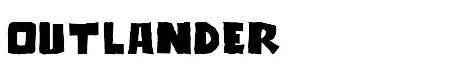 Outlander Font Family free font