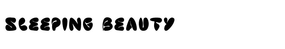 Sleeping Beauty free font