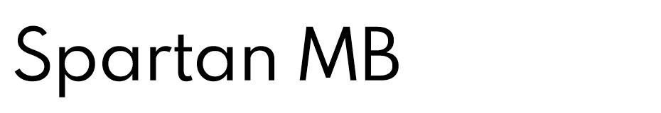 Spartan MB Font Family free font
