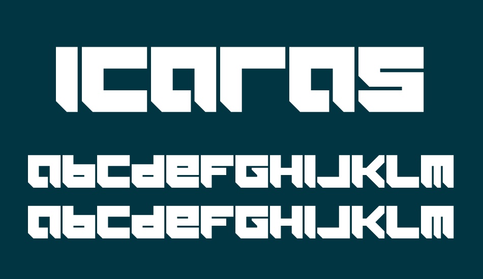 Icaras free font