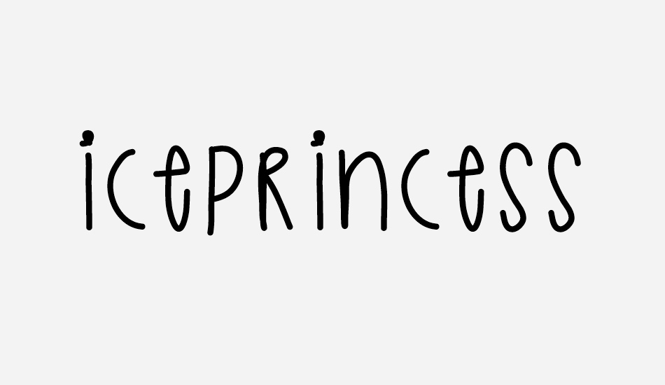 Ice Princess free font