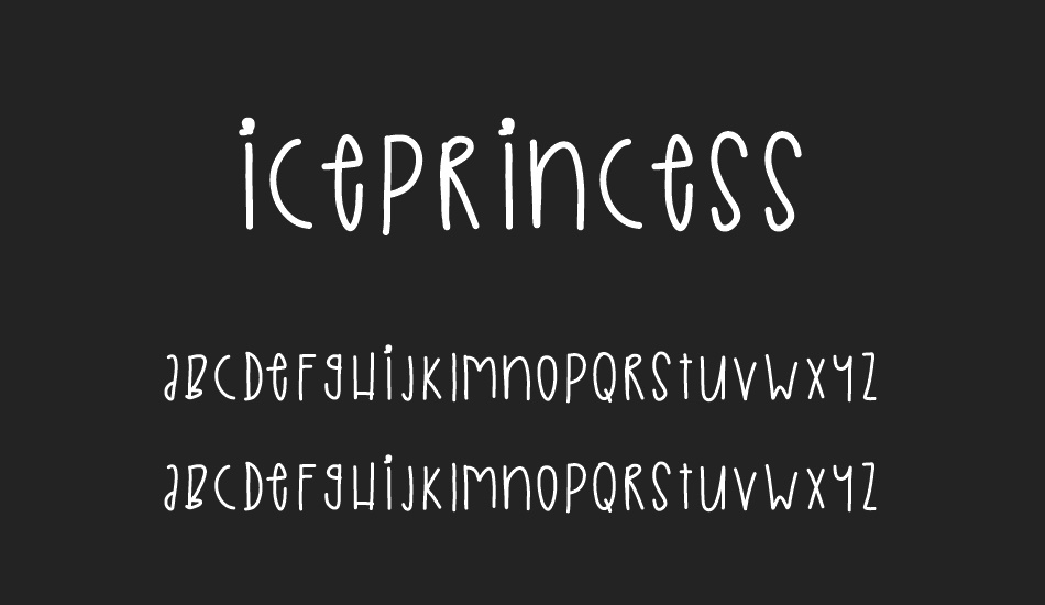 Ice Princess free font