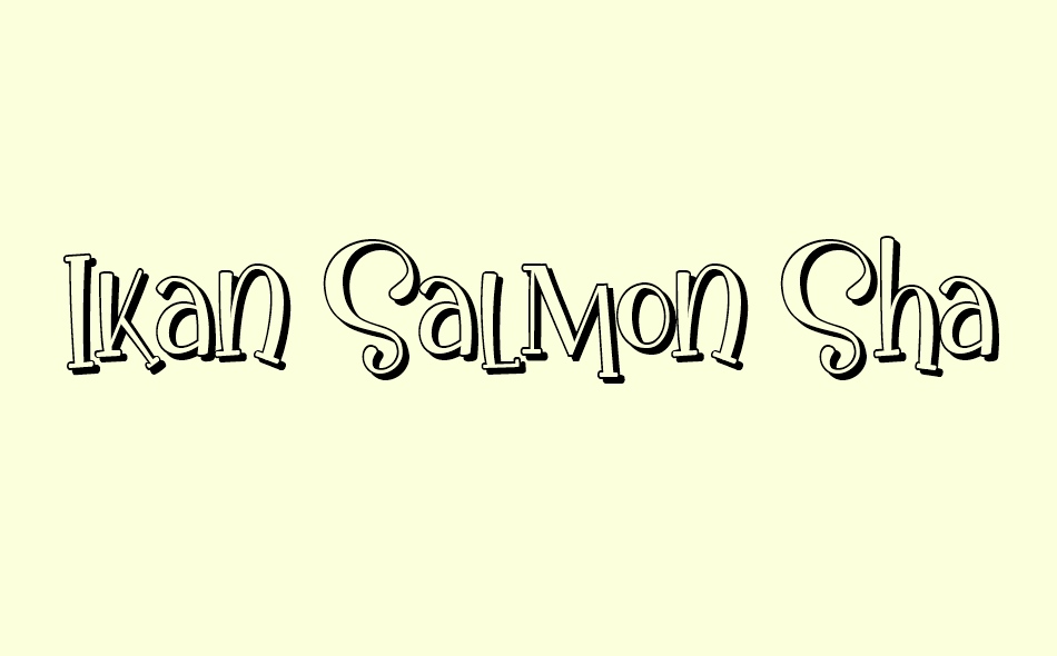 Ikan Salmon free font