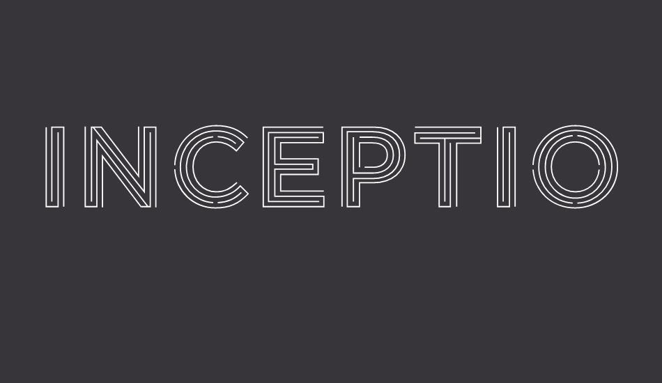Inception free font