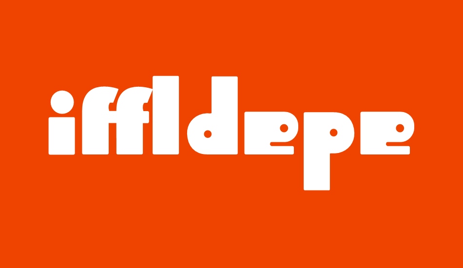 Independent free font