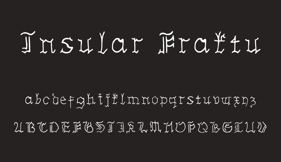 Insular Fraktur Font free font