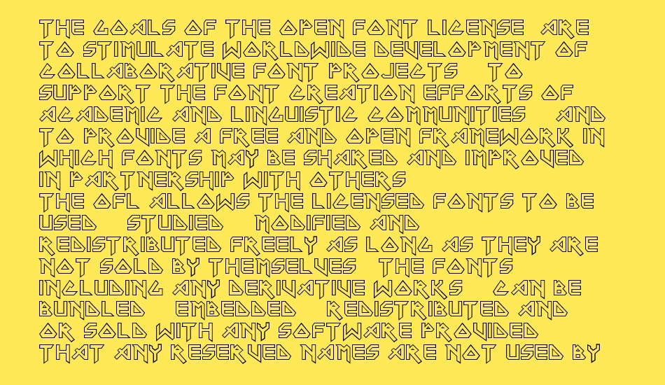 Iron Maiden free font