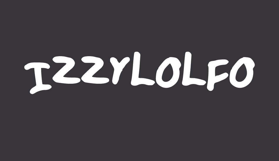Izzy LOL Font free font