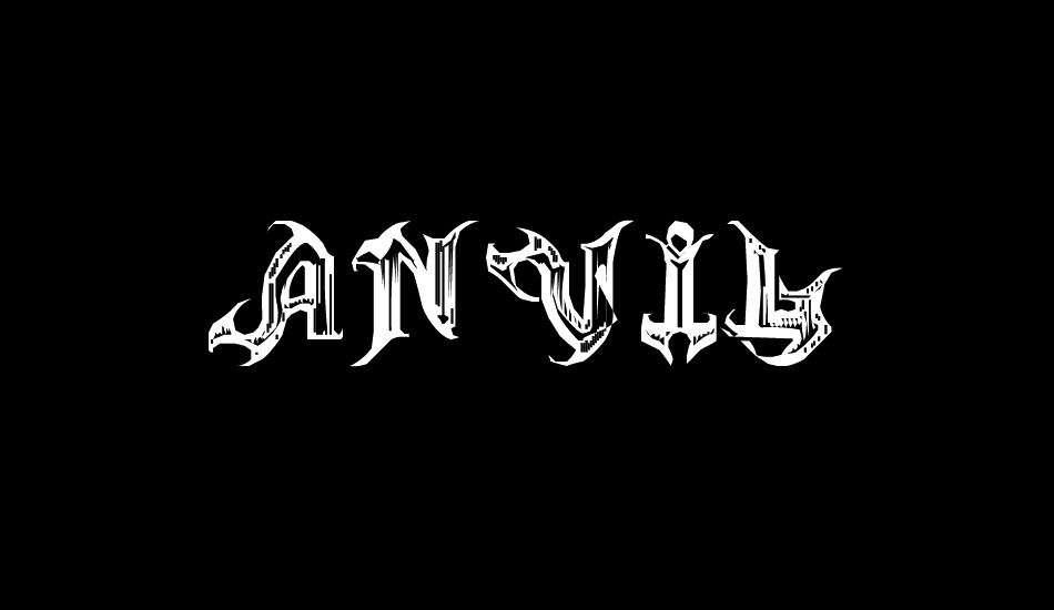 Anvil free font