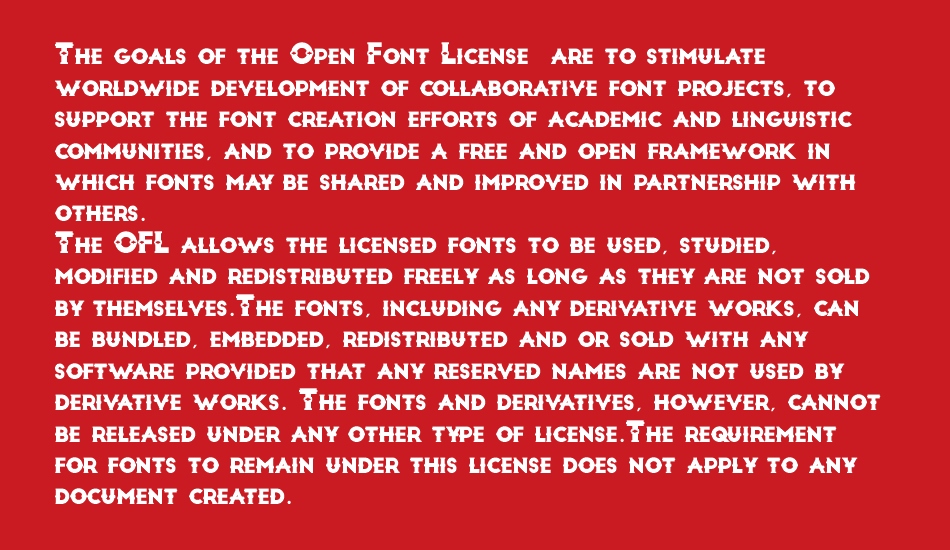 Artesania Display free font