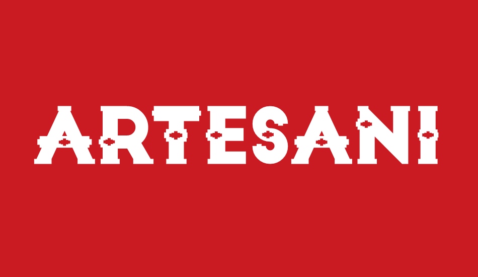 Artesania Display free font