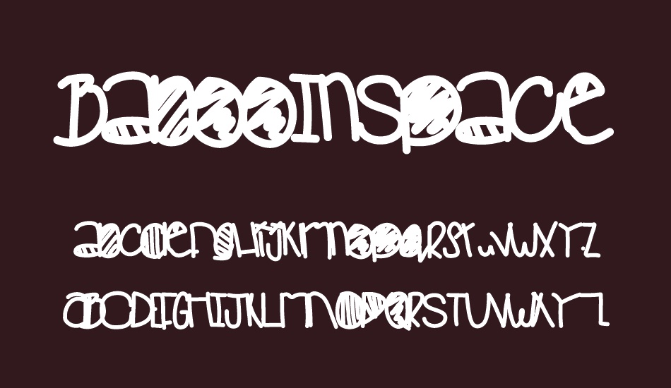 Baboo In Space free font