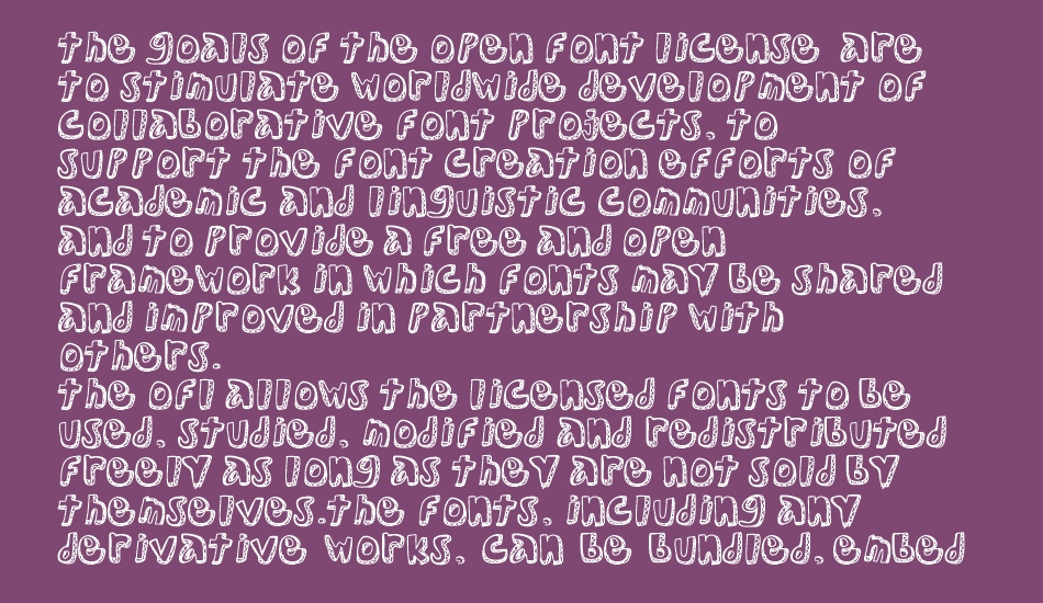 Bad Intentions free font