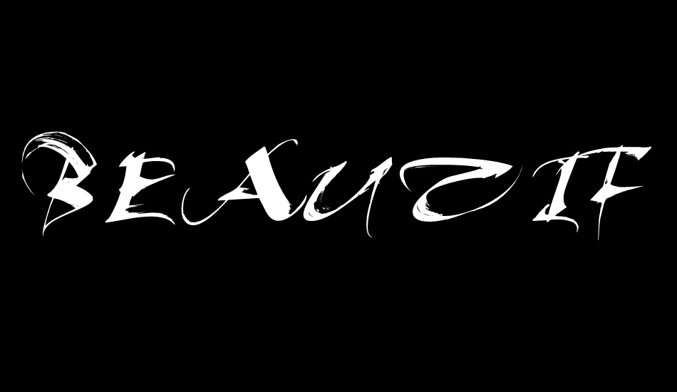 Beautiful Ink free font