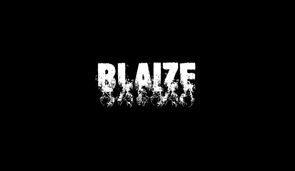 Blaize free font